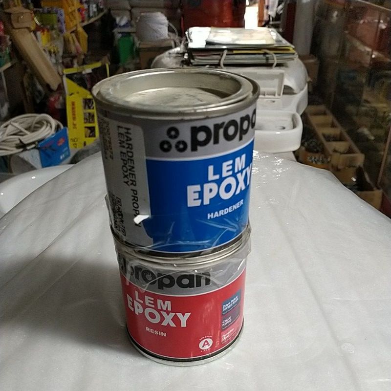 Jual Lem Epoxy Set Lem Kayu Besi Batu Beton | Shopee Indonesia