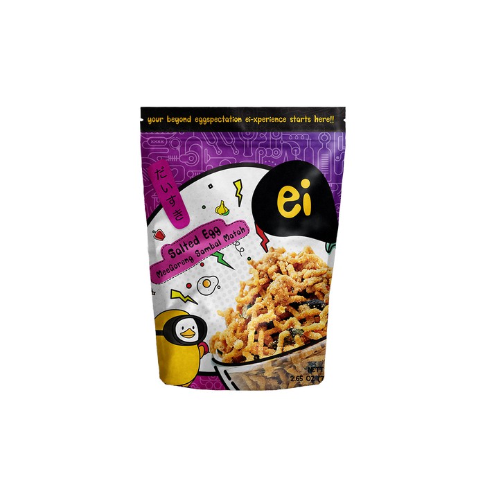 Jual NEW Ei Salted Egg Mee Goreng Salted Egg Sambal Matah ~ kp1095 ...
