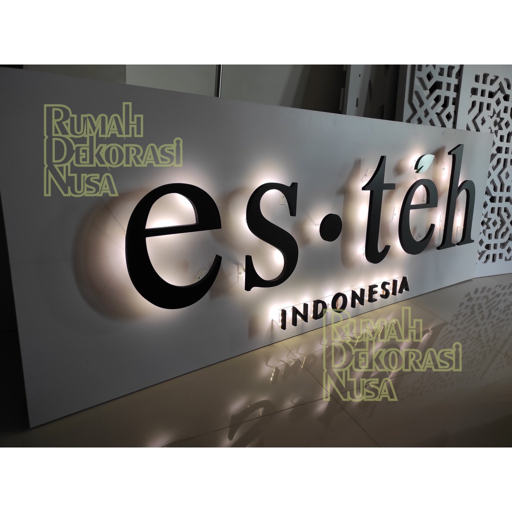 Jual HURUF TIMBUL / PAPAN NAMA / LABEL NAMA | Shopee Indonesia