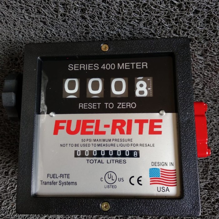 Jual Pertukangan - Flow Meter Solar Fuel Rite 1/2" 4Digit Usa/Meteran ...