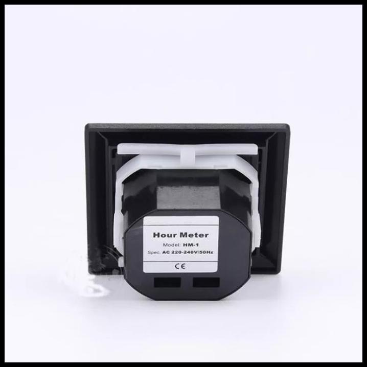 Jual Hm-1 Ac 220V 240V Hour Meter Timer Counter Digital Square Hourmeter | Shopee Indonesia