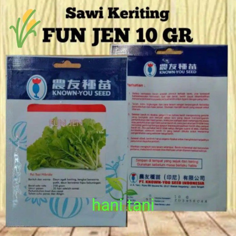 Jual BENIH BIBIT TANAMAN PERTANIAN SAYURAN SAWI KRITING HIDROPONIK ...