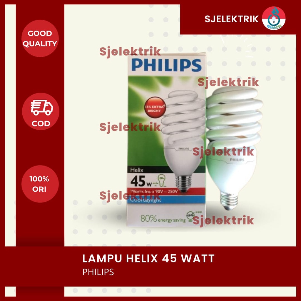 Jual Lampu Philips Tornado Helix 45 Watt Philips Tornado 45 Watt Lampu Philip Helix Tornado 45 ...