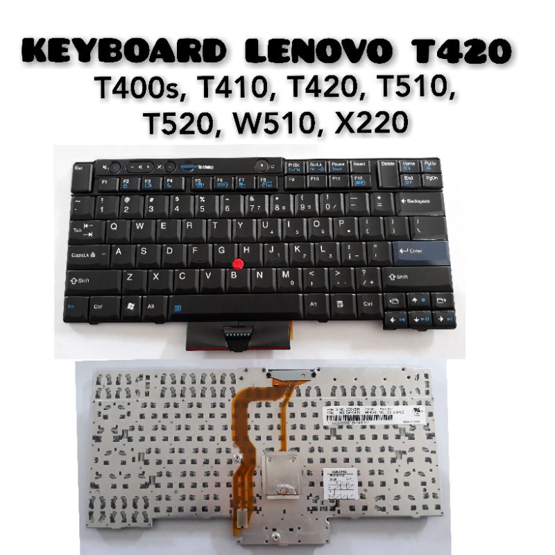 Jual Keyboard Lenovo Thinkpad T410 T410i T420 T420i T420s T510i ...