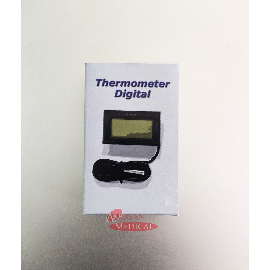 Jual Thermometer Digital + Probe (Kulkas, Aquarium, Hidroponik, Chiller ...