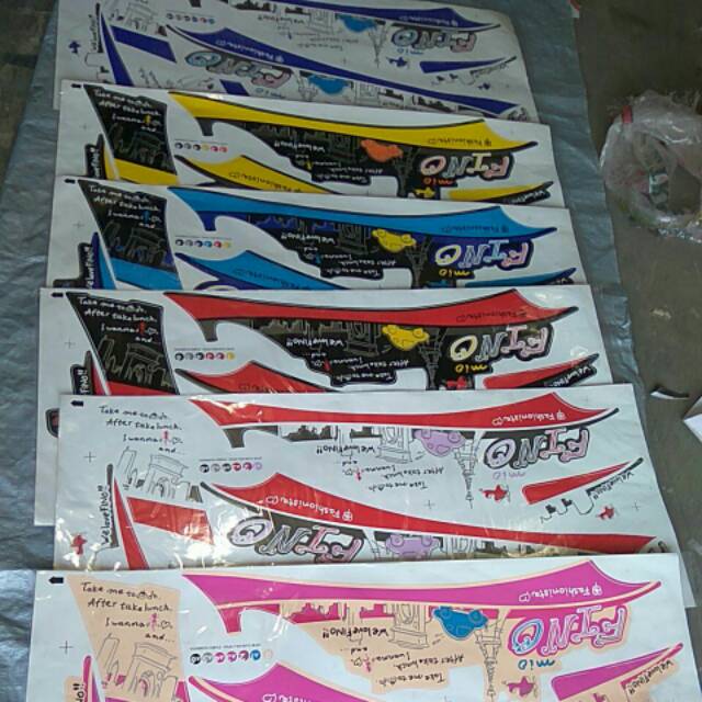 Jual Stiker variasi Fino thailook sticker stiker motor murah thailand ...