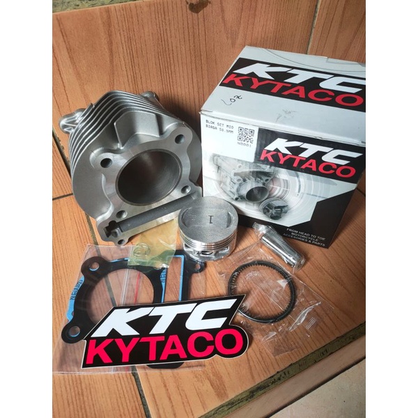 Jual Blok seher/Cylinder blok bore up harian ukuran 58,5mm dan 63mm buat motor Yamaha Mio lama ...