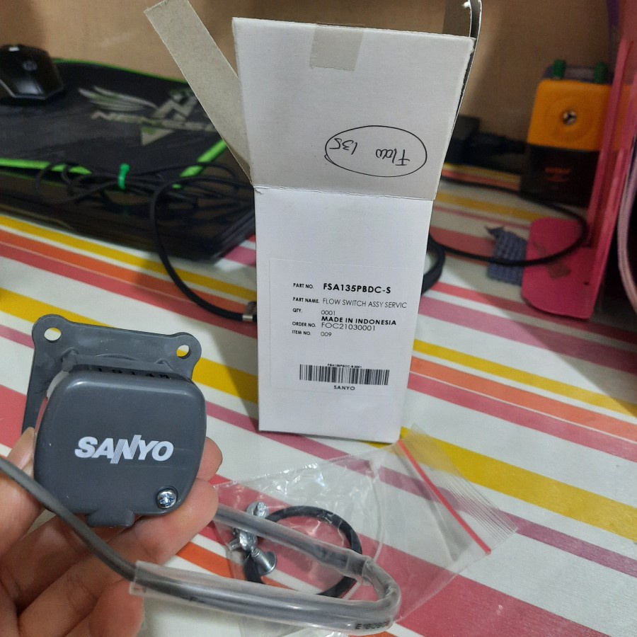 Jual Otomatis Flow Switch Sanyo PBH 135 C | Shopee Indonesia