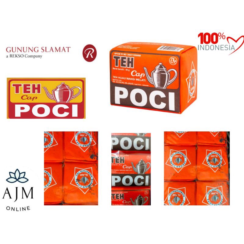 Jual Teh Seduh Cap Poci Coklat 40gr | Shopee Indonesia