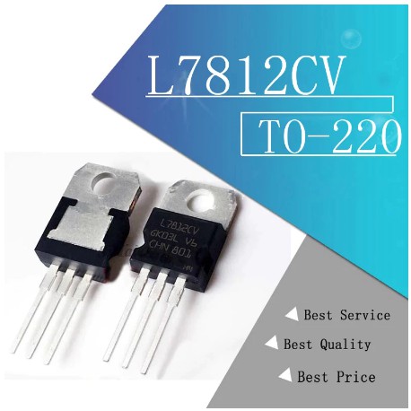 Jual Voltage Regulator IC Transistor L7812CV L7812 7812 DIP LM7812 12V TO-220 | Shopee Indonesia