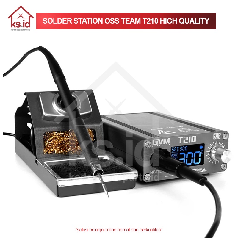 Jual Solder Station Oss Team T210 Free Mata Solder C210 / SOLDER STATION OSS TEAM T210 MATA ...