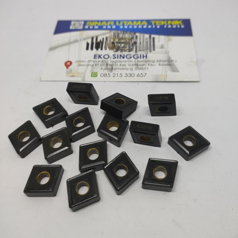 Jual Insert CNMG 1204 CNMG12 carbide cocok untuk holder MCLNR PCLNR Pahat bubut betel bubut CNMG ...