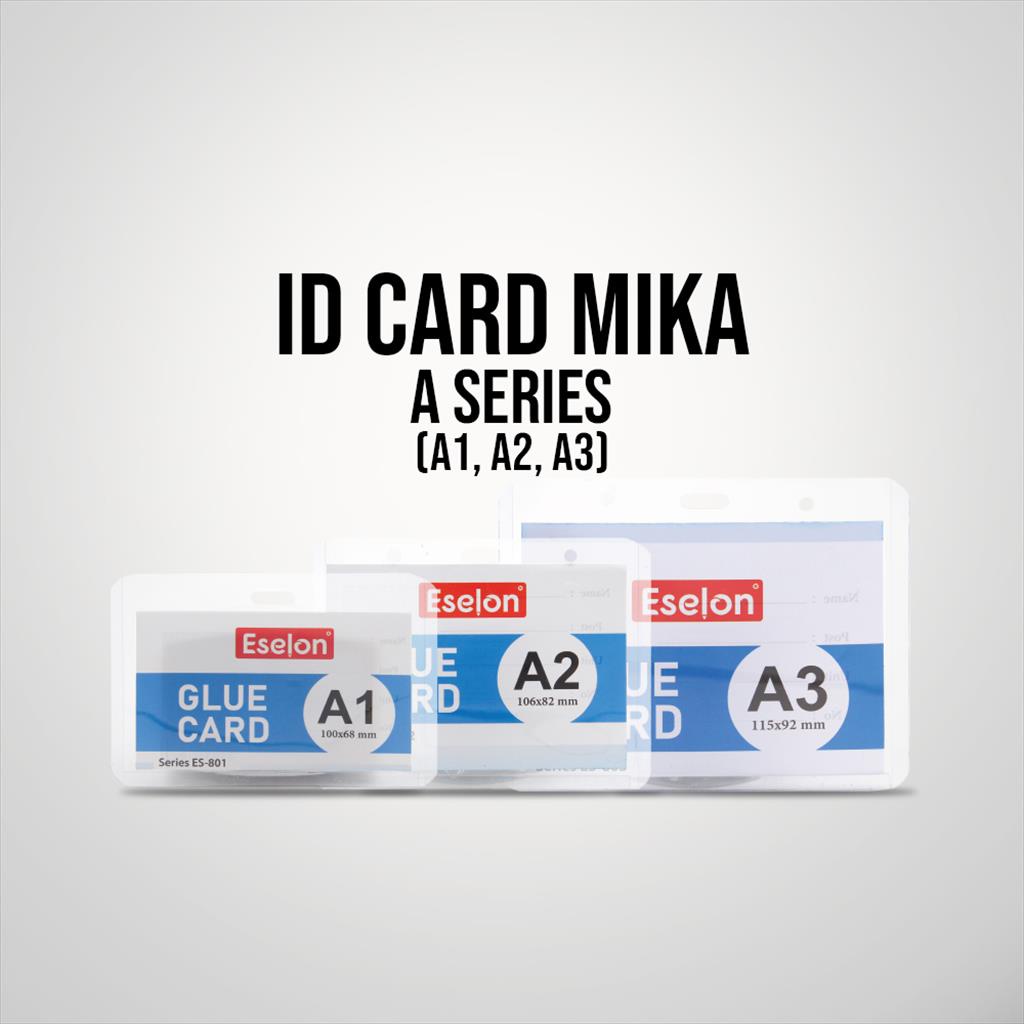 Jual 20pcs ID Card Mika A series Eselon / 1pack Name Tag | Shopee Indonesia