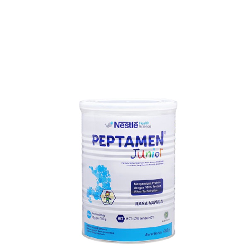 Jual Nestle Peptamen Junior Susu Percernaan Anak Vanila 1 - 10 Tahun Kaleng 400 gr | Shopee ...