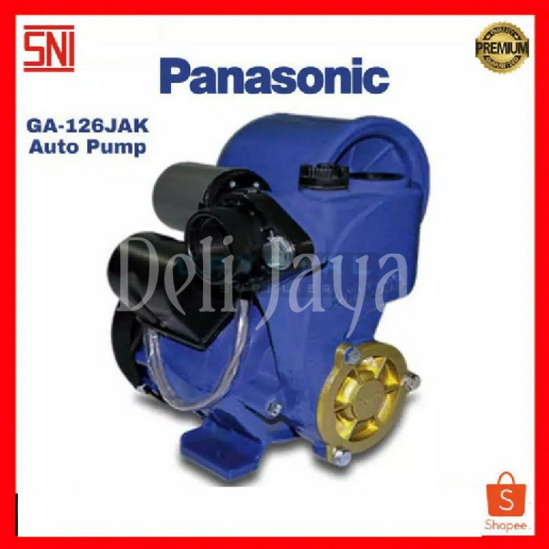 Jual Pompa Air Panasonic GA 126 JAK Otomatis 125 watt Original | Shopee ...