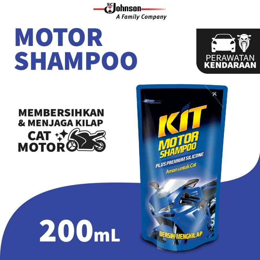 Jual Kit Motor Shampo Pouch 200 ml | Shopee Indonesia