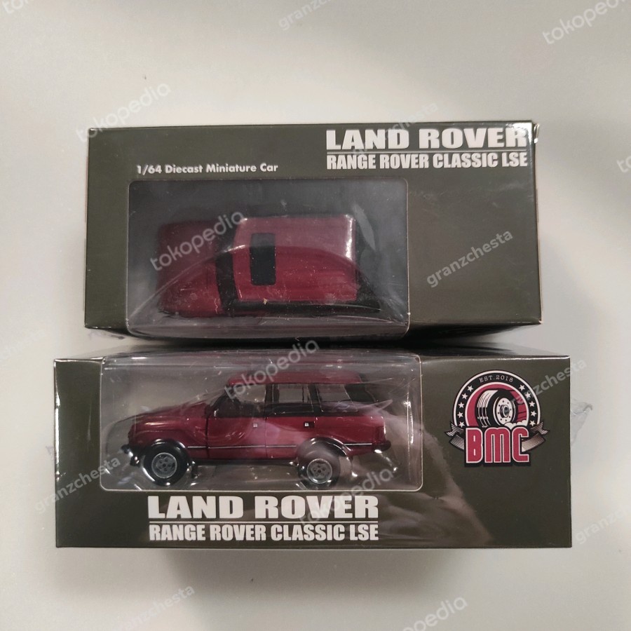 Jual BM CREATIONS LAND ROVER 1992 RANGE ROVER CLASSIC LSE RED aa ...