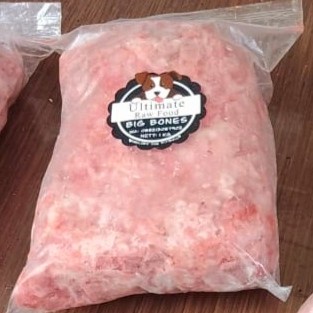 Jual Raw Food Dog Food Daging Ayam giling tulang KASAR makanan anjing ...