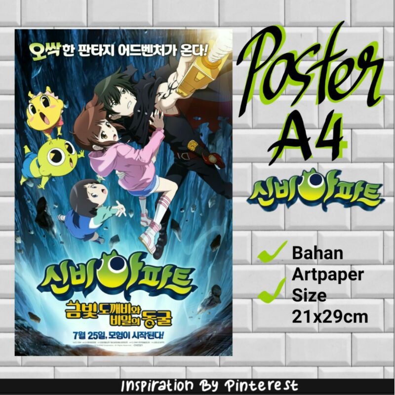 Jual Poster shinbi house A4 artpaper Bahan Tebal | Shopee Indonesia