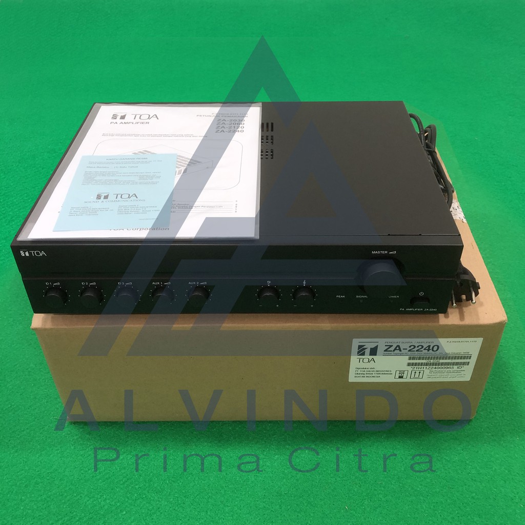 Jual TOA ZA-2240 (Mixer Amplifier 240W / ZA 2240) | Shopee Indonesia