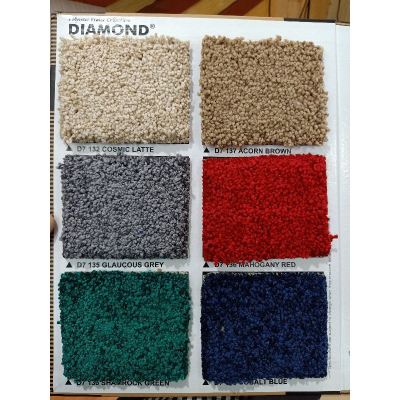 Jual carpet roll karpet gulung diamond high quality tebal 15mm flooring ...