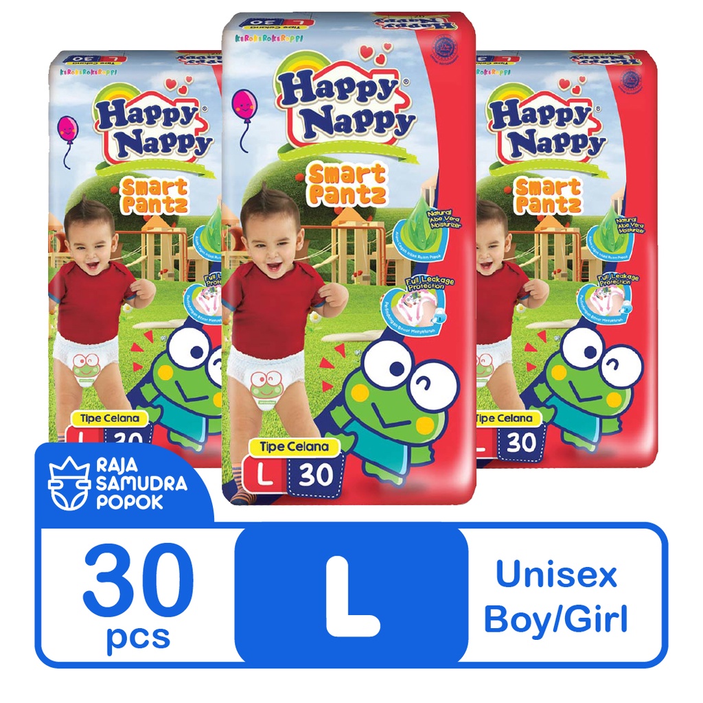 Jual HAPPY NAPPY L30, M34, S40, XL26 | Shopee Indonesia