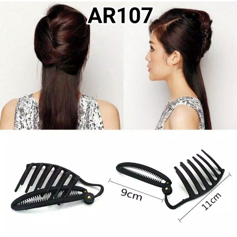 Jual Sirkam rambut / French Twist Maker / Sanggul Pramugari | Shopee ...