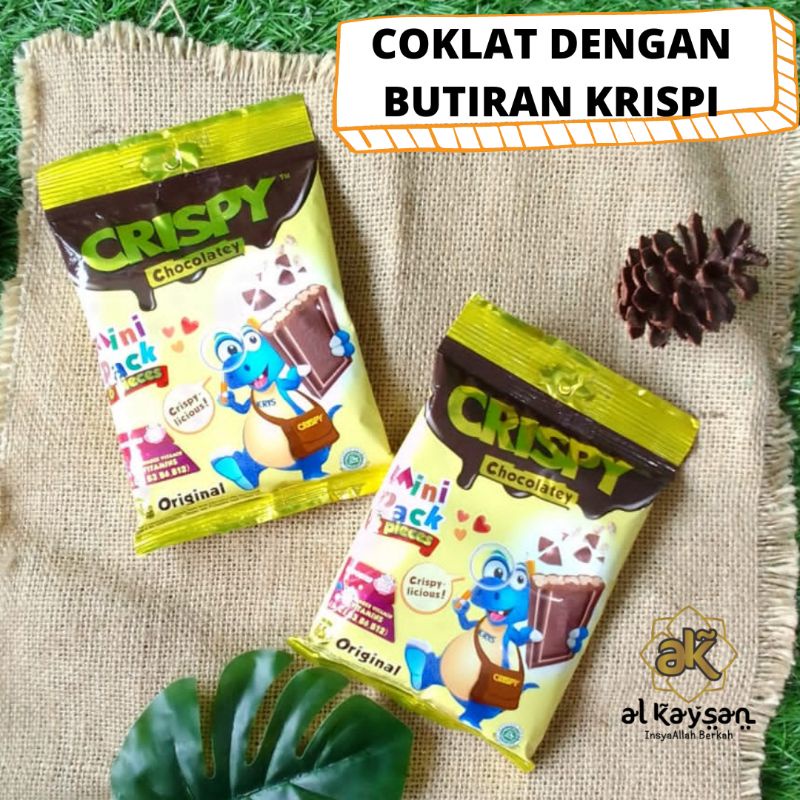 Jual Coklat CRISPY / CHOCOLATE CRISPY mini pack isi 6pc Original halal ...