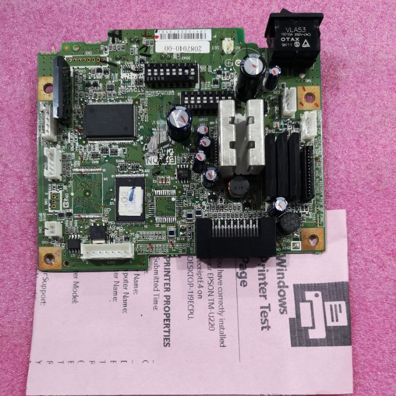 Jual Mainboard Printer TM-U220D Logic Board TM-U220B TM-U220A Mother ...