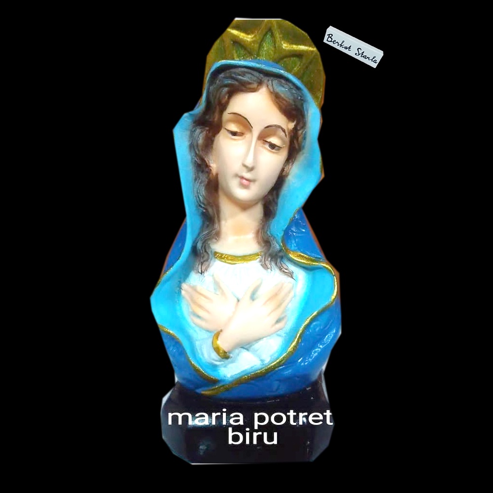 Jual Patung Rohani Katolik/Patung Maria Potret PM003/Marry Potrait ...