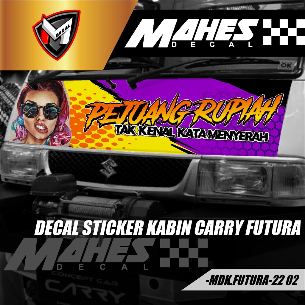 Jual STIKER DECAL KABIN DEPAN CARRY PICK UP - DECAL STICKER KABIN CARRY ...
