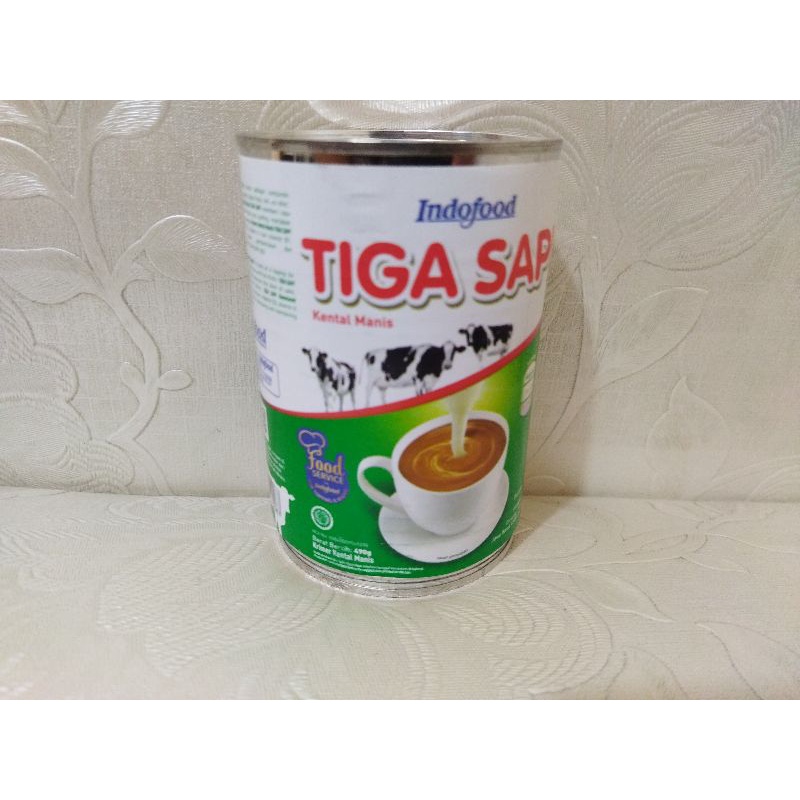 Jual SUSU KENTAL MANIS CAP TIGA SAPI 490 GRAM / SUSU TIGA SAPI / KENTAL ...