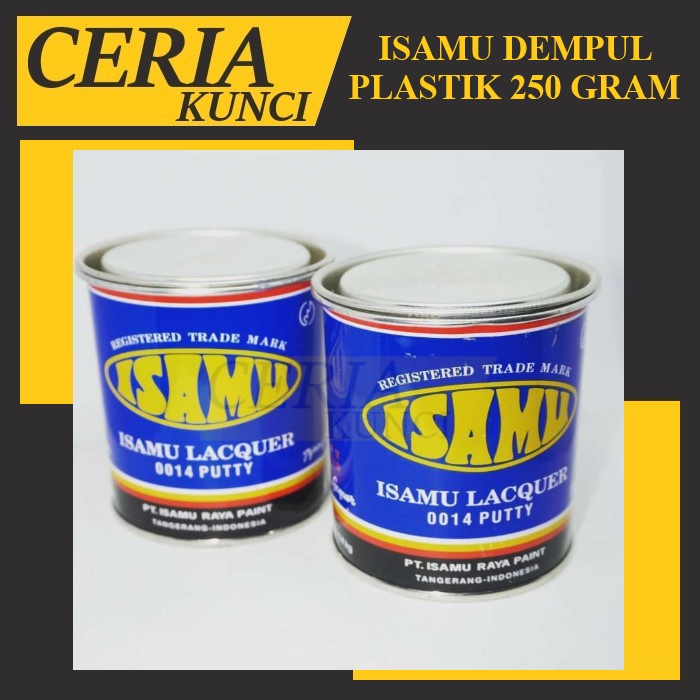 Jual Dempul Plastik ISAMU 250 gram Dempul Body Motor Mobil High Quality ...