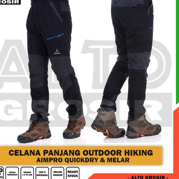 Jual CELANA GUNUNG QUICK DRY PRIA WANITA PANJANG AIMPRO OUTDOOR HIKING ANDES MENDAKI SURVIVAL ...