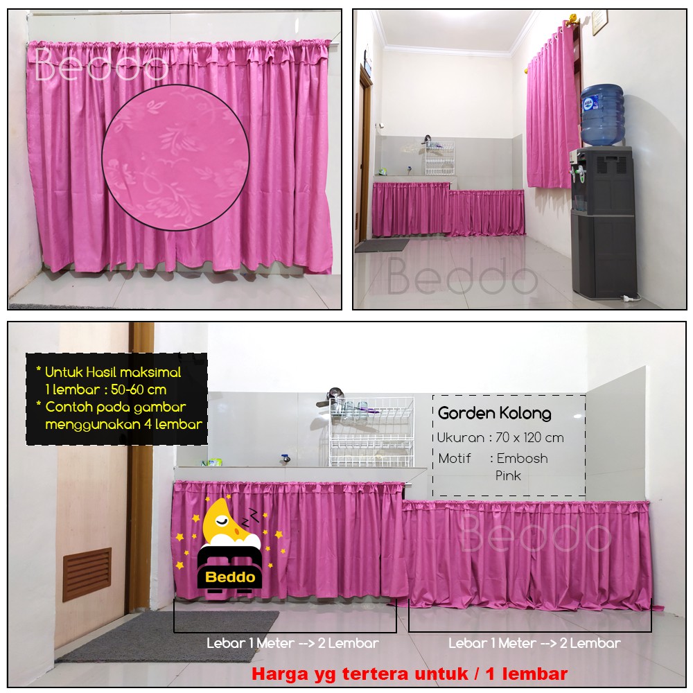 Jual GORDEN KOLONG DAPUR MINIMALIS/HORDENG KOLONG | Shopee Indonesia