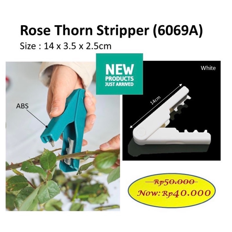 Jual Rose Thorn Stripper Alat Pencabut Duri Mawar 6069A pencabut duri ...