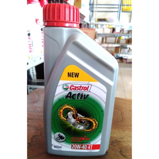 Jual Castrol Activ 20W-40 4T 800ML | Shopee Indonesia