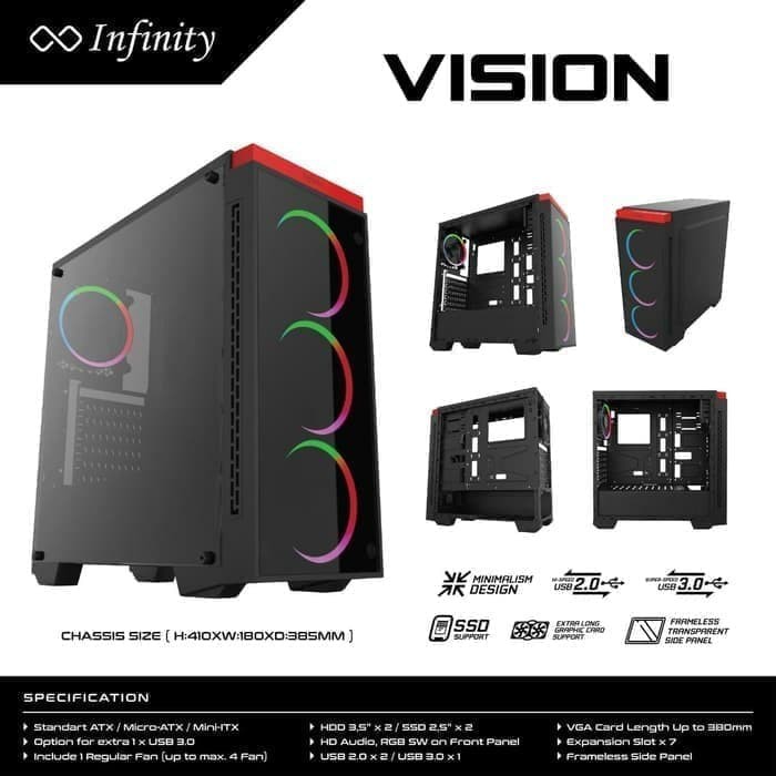 Jual CASING INFINITY VISION (incl 1 Fan) | Shopee Indonesia