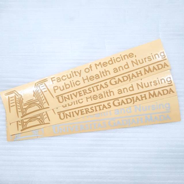 Jual Stiker Fakultas Kedokteran FKKMK Universitas Gadjah Mada UGM ...