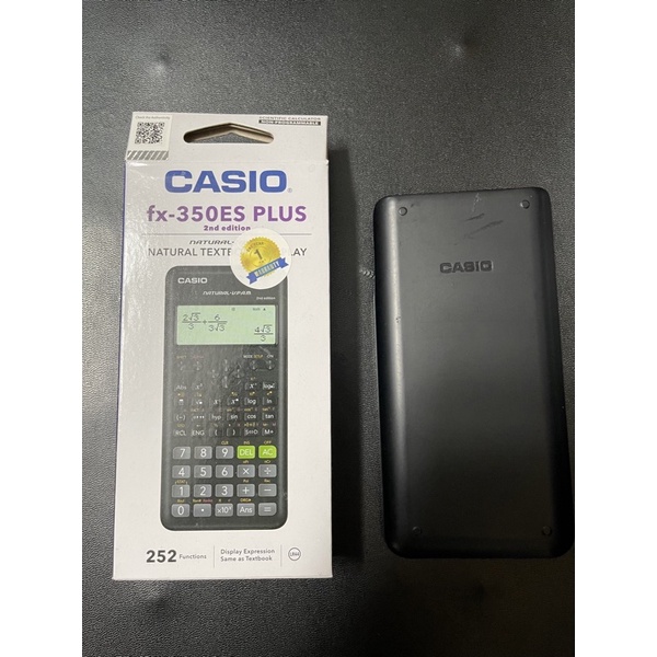 Jual Casio FX - 350ES PLUS - SCIENTIFIC CALCULATOR ORIGINAL - BEKAS ...