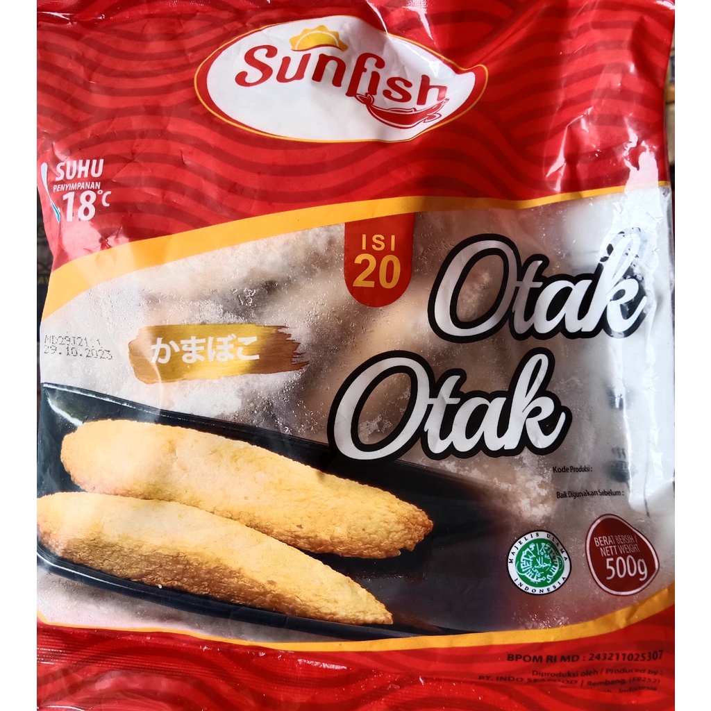 Jual SUNFISH OTAK-OTAK ISI 20 PCS 500g | Shopee Indonesia