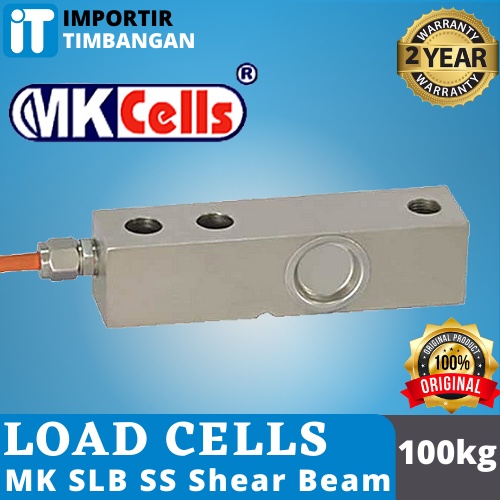 Jual LOAD CELL MK CELL CELLS SLB SS 100 kg New Original Garansi ...