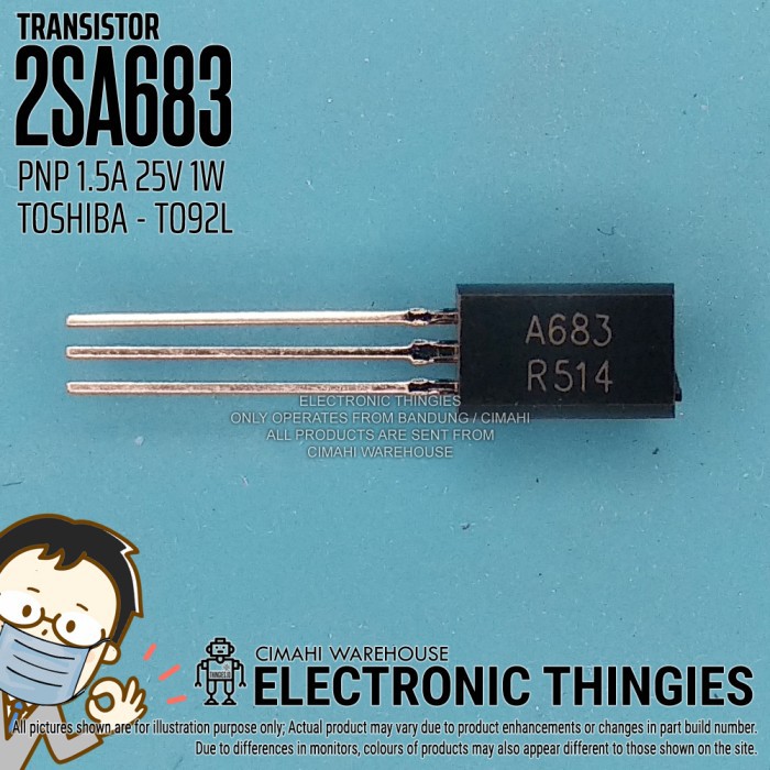 Jual 2SA683 TO92L TOSHBIA TRANSISTOR A683 | Shopee Indonesia