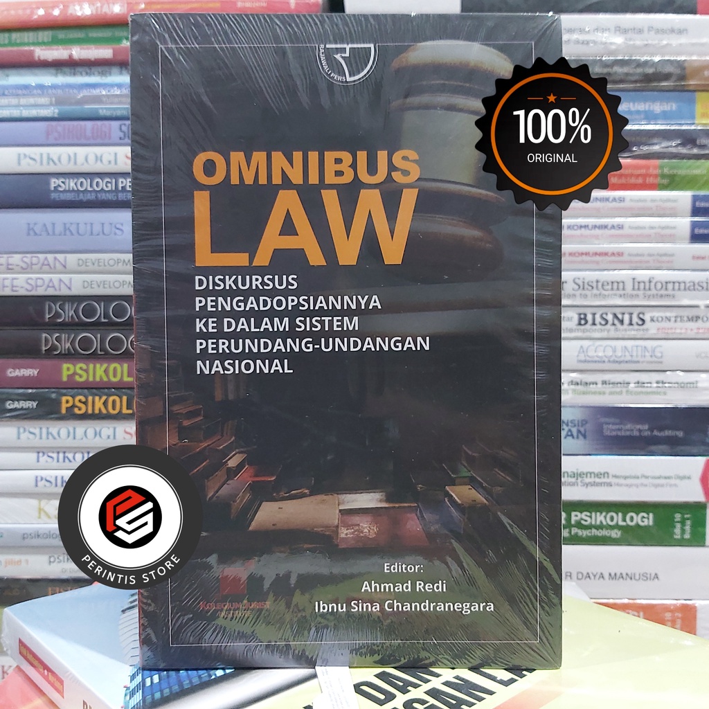 Jual Buku Original OMNIBUS LAW Pengadopsiannya By Ahmad Redi #RAJAWALI ...