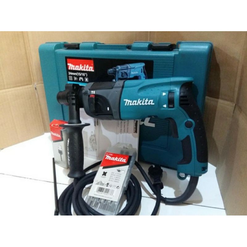 Jual Mesin Rotary Hammer 2 Fungsi Makita HR 2460 X5 | Shopee Indonesia