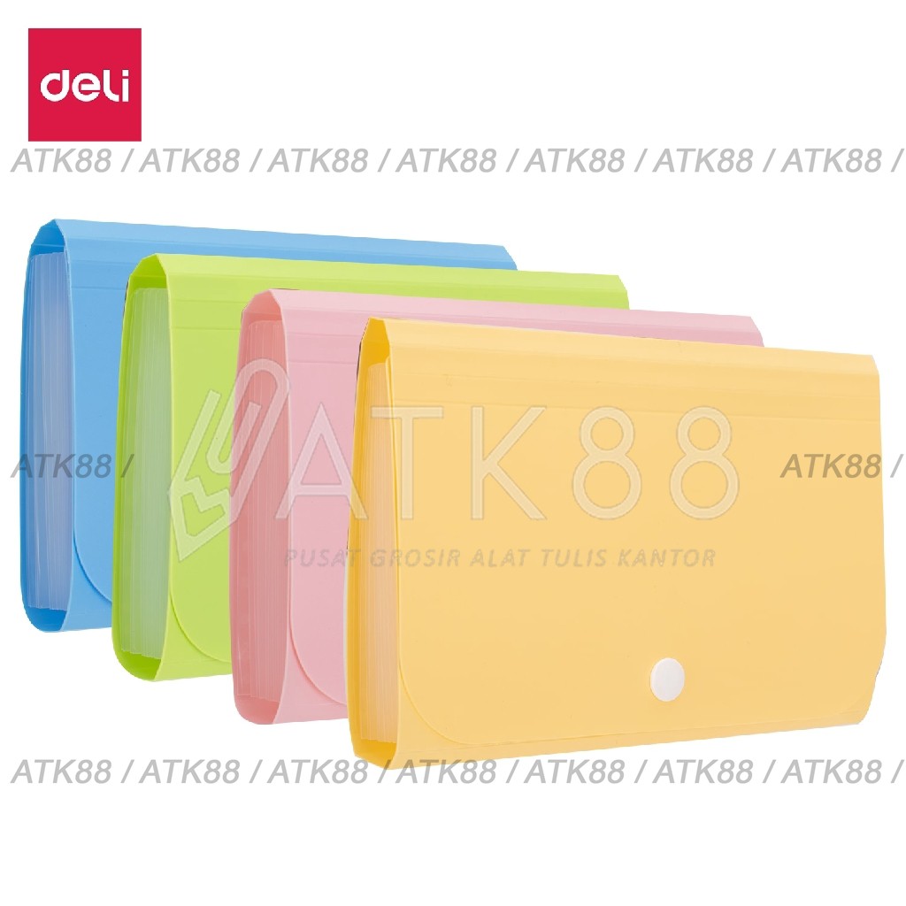Jual Expanding File Deli A6-13P | Shopee Indonesia
