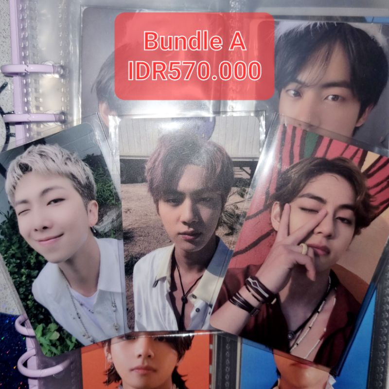 Jual [BUNDLE A] lucky draw soundwave m2u powerstation jin taehyung RM bundle | Shopee Indonesia