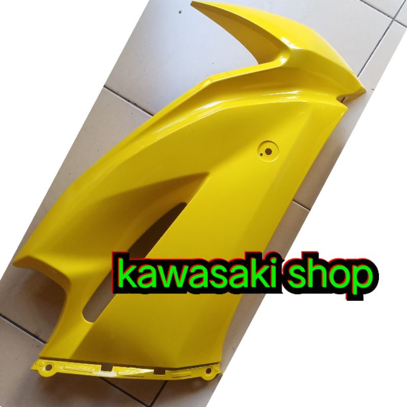 Jual fairing fering sayap body ninja rr new kuning original kawasaki ...