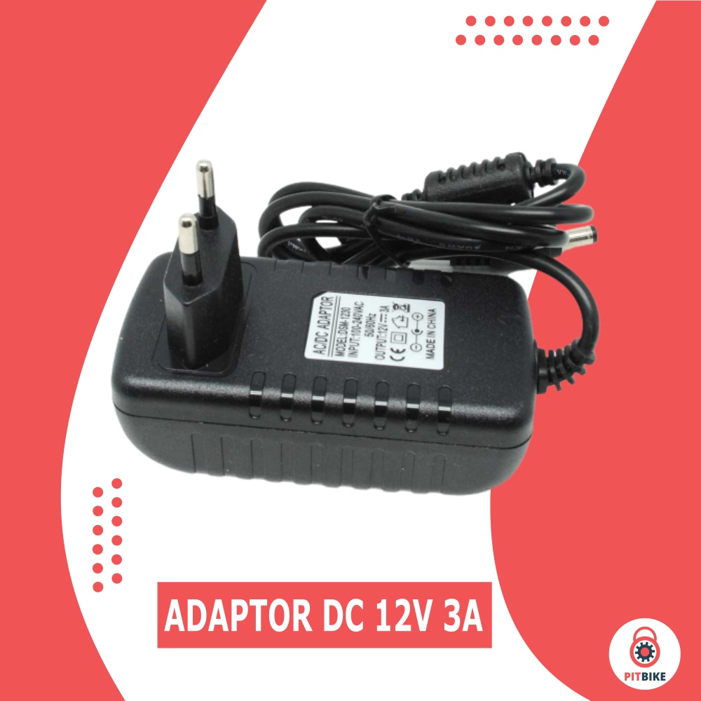 Jual Power Supply Adaptor 12V 3A DC LED Strip | Shopee Indonesia