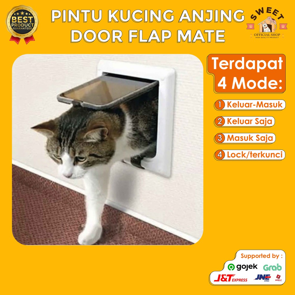 Jual PINTU KUCING ANJING - DOOR FLAP MATE - BIG CAT - SMALL DOG ...